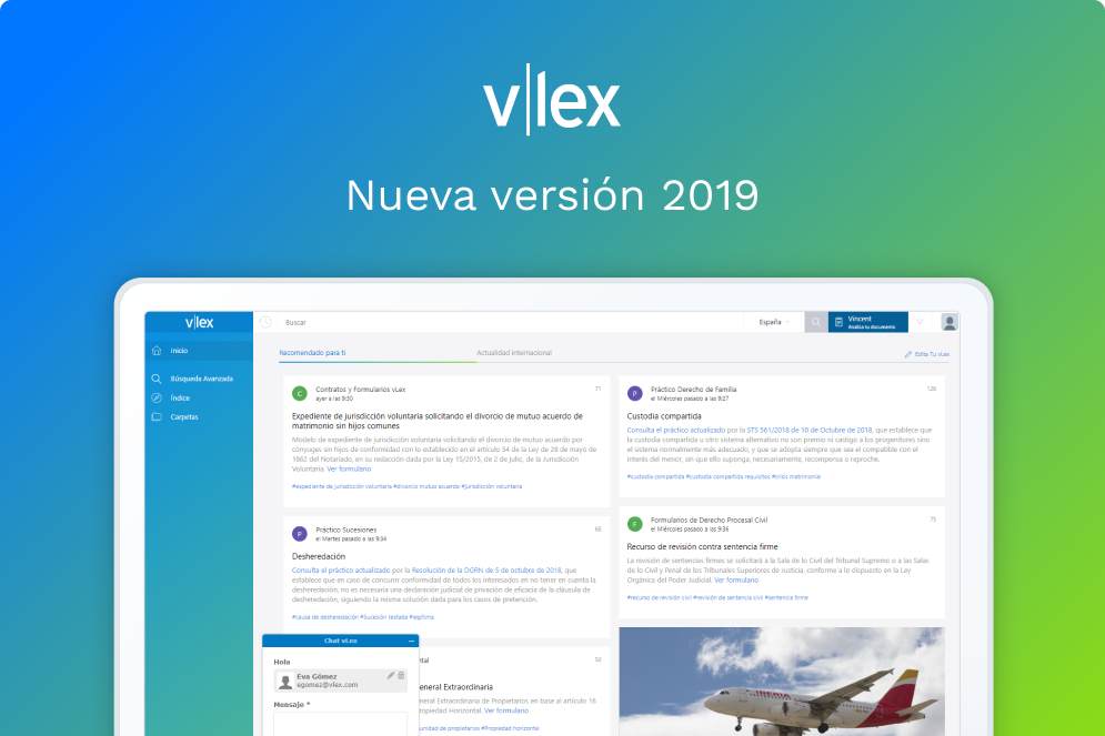 Novedades que introduce la nueva versión de vLex - Blog de Actualidad ...