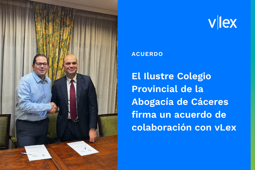 El Ilustre Colegio Provincial de la Abogacía de Cáceres firma un ...