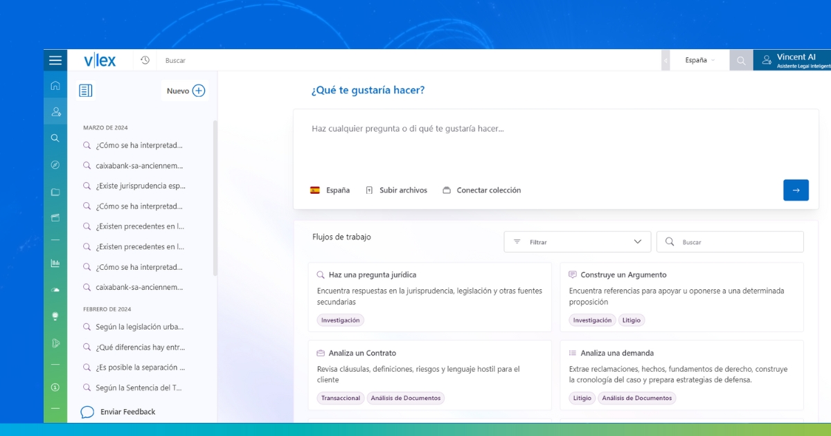 Nueva versión de Vincent AI, un paso más hacia el asistente legal ...
